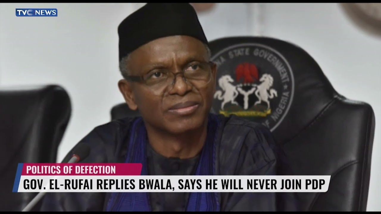 WATCH VIDEO: El-Rufai Replies Bwala, Says He Will Never Join PDP - YouTube