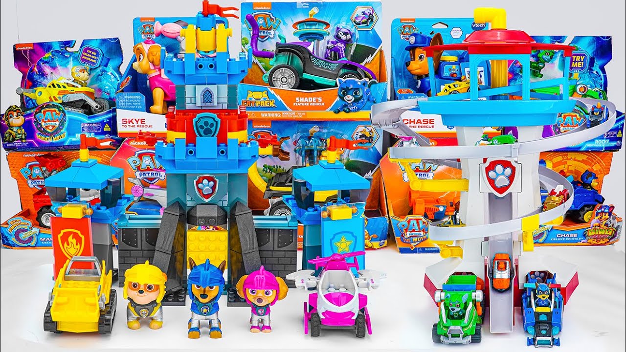 Paw Patrol Unboxing Collection Review | PAW Patrol Adventure Bay Rescue ...