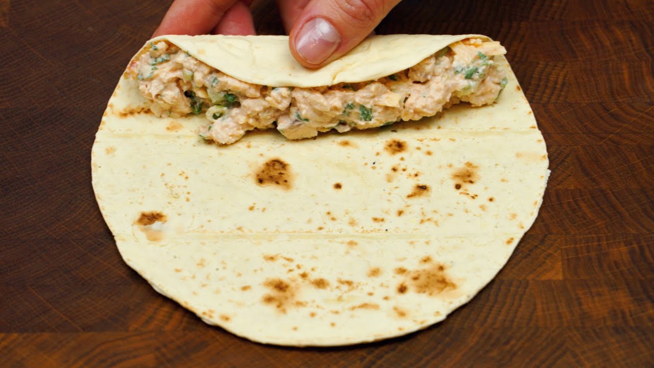 Just wrap the chicken stuffing in tortillas and everyone will be ...