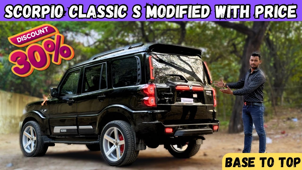 BASE TO TOP SCORPIO CLASSIC S MODIFICATION WITH PRICE SCORPIO CLASSIC S ...