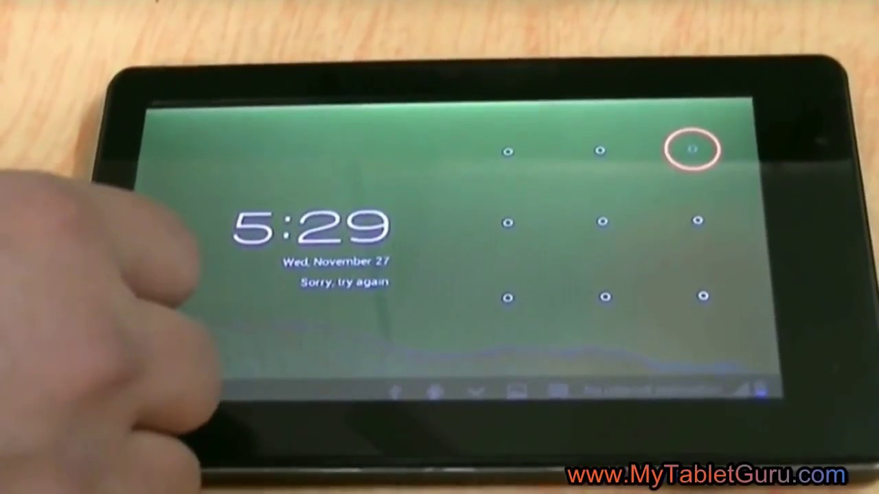 Unlock pattern password using Android Developer Tool - YouTube