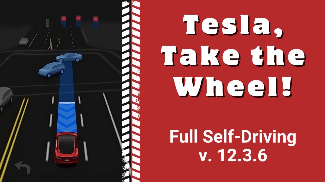 Tesla FSD Supervised 12.3.6 - YouTube
