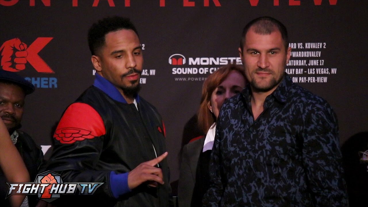The Full Andre Ward vs. Sergey Kovalev 2 Los Angeles Press Conference ...