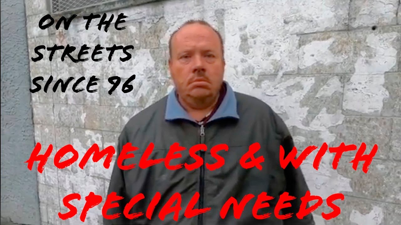 HOMELESS MAN INTERVIEW,RICKY,ON THE STREETS SINCE 1996 & WITH SPECIAL ...