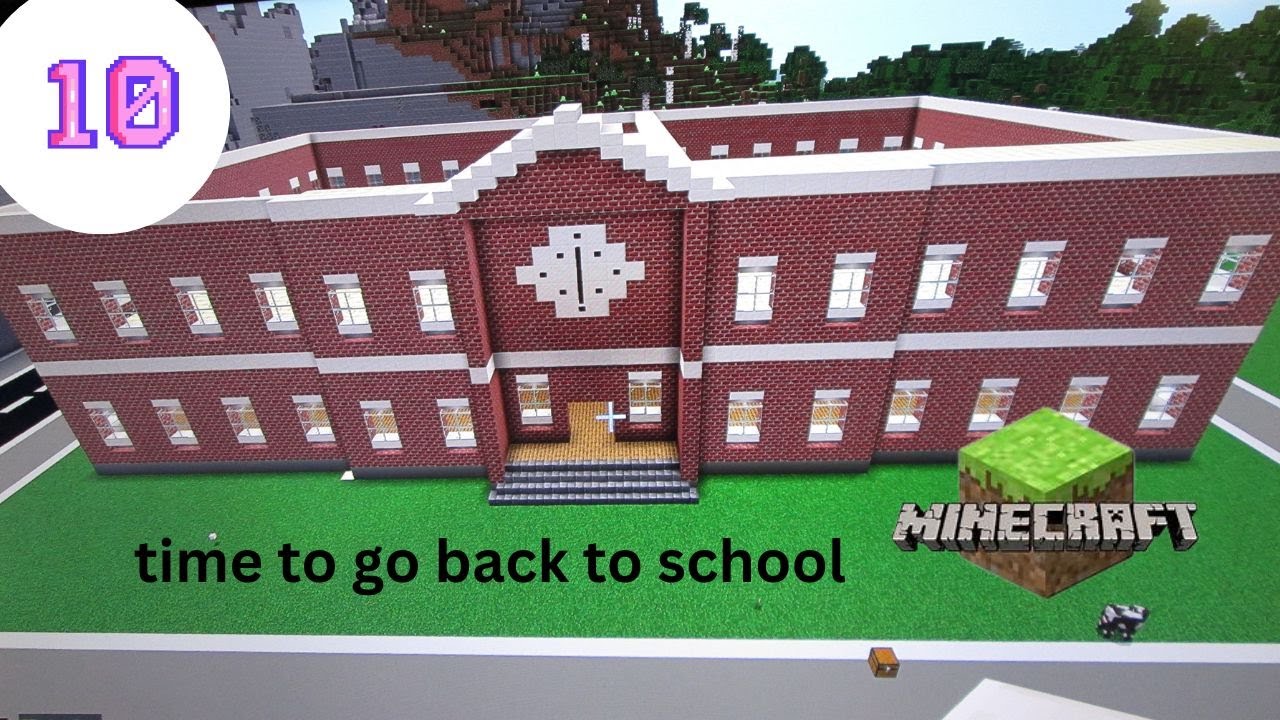 Time to go back to school #MineCraft - YouTube