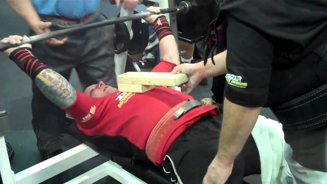 Bruce Stevens Benchpress 665 Lbs 3x body weight 48 years old Power ...