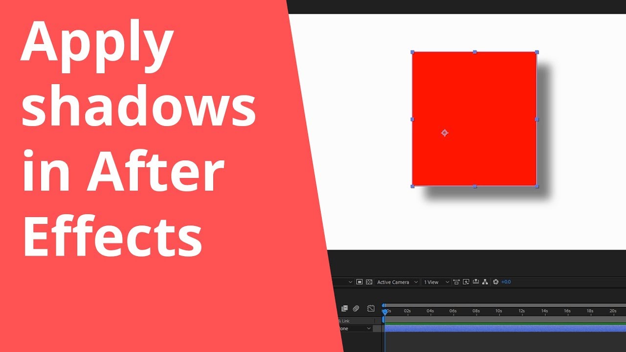 Apply shadows in After Effects - YouTube
