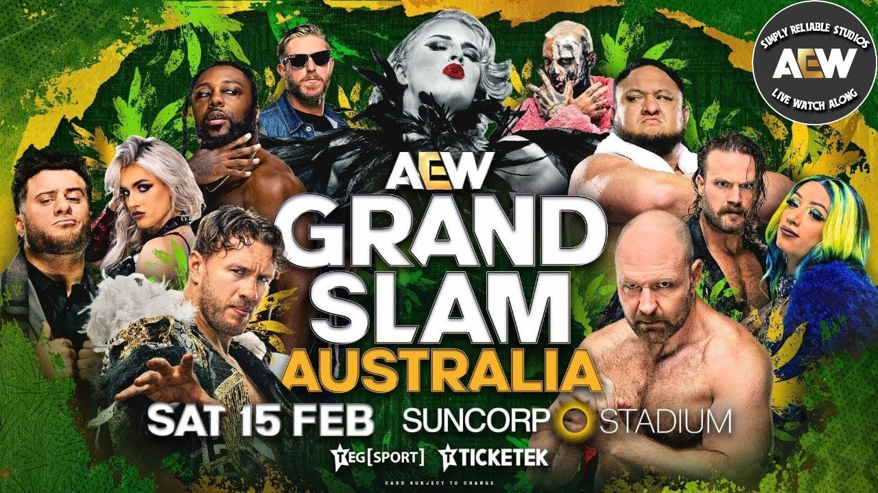 Simply Reliable Studios Presents: AEW Grand Slam Australia Watch Along - YouTube