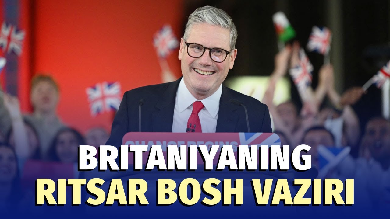 Britaniyada saylov: huquqchi ritsar bosh vazir bo‘ldi - YouTube