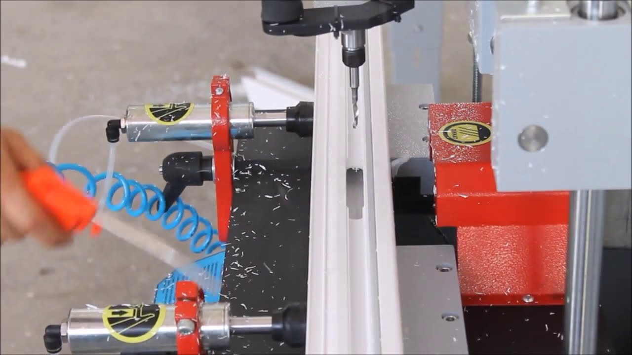 Copy Router with Triple Lock Hole & Water Slot Drilling for PVC ...