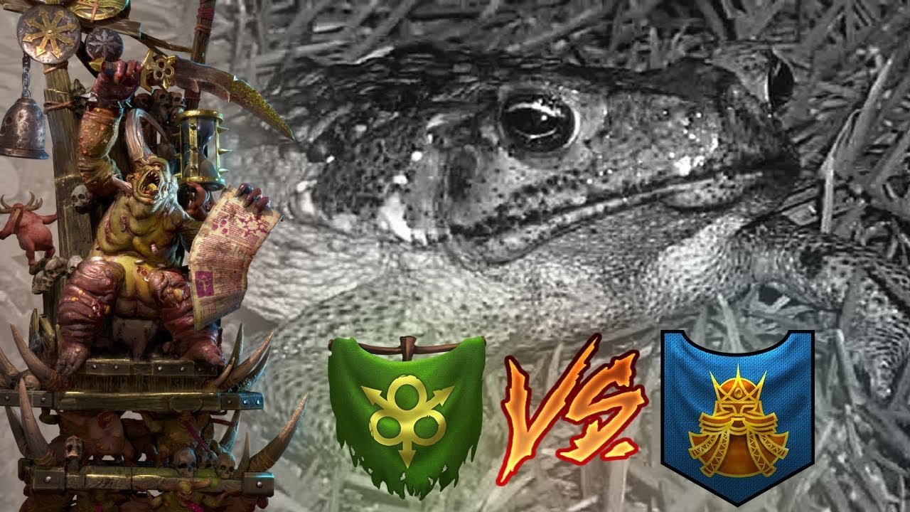 Epidemius & The Dreaded TOAD DRAGON | Nurgle vs Dwarfs - Total War ...