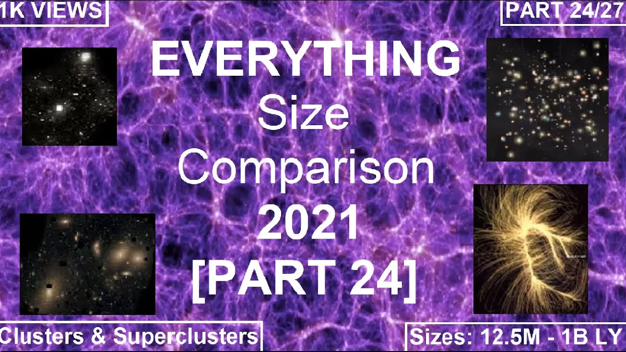EVERYTHING Size Comparison 2021 [PART 24] - YouTube