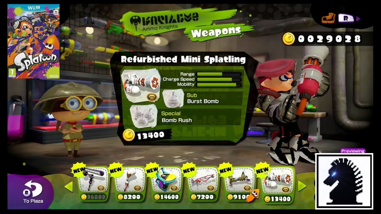 Wii U Splatoon - Sheldon's Picks Volume #1 - YouTube