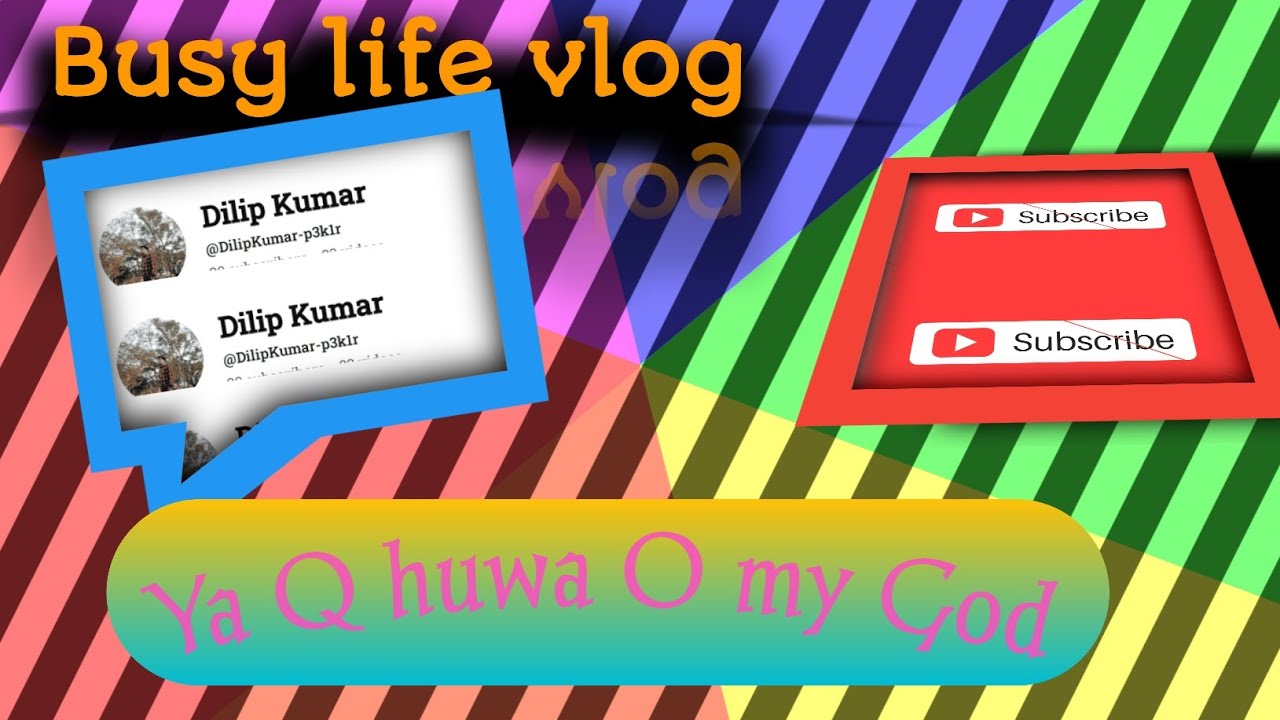 Ya Q huwa O my God.watch full vlog for dedect the mistake. - YouTube