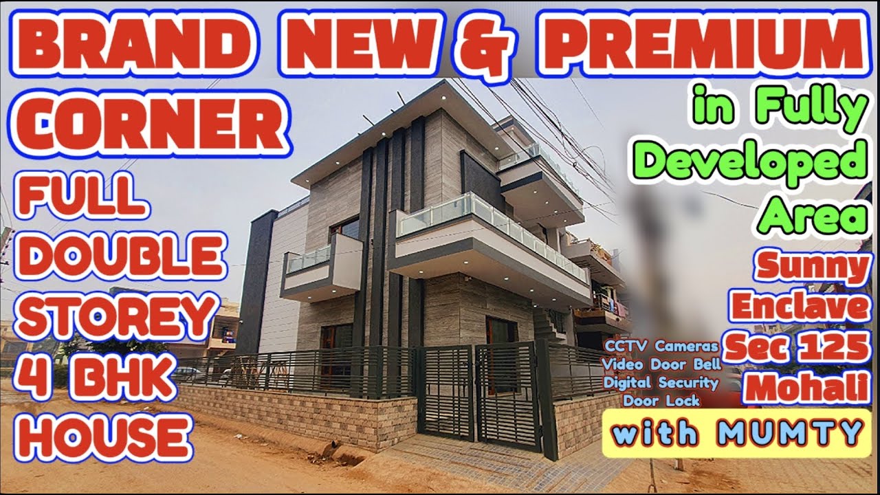 BRAND NEW & PREMIUM CORNER FULL DOUBLE STOREY 4 BHK HOUSE Fully ...