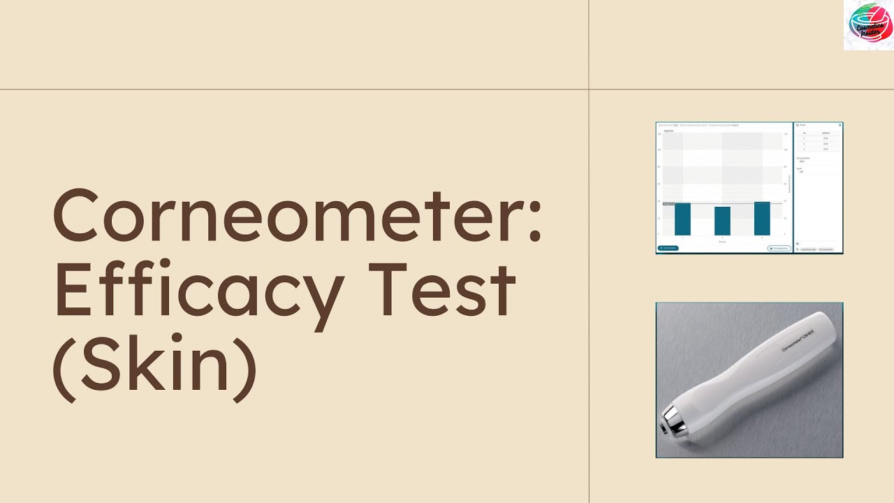Corneometer - Cosmetic Efficacy Test #cosmetics_insider - YouTube