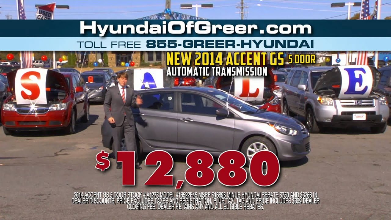 2014 Hyundai Accent Price Greer SC Hyundai Of Greer YouTube 2014-hyundai-accent-price-greer-sc-hyundai-of-greer-youtube
