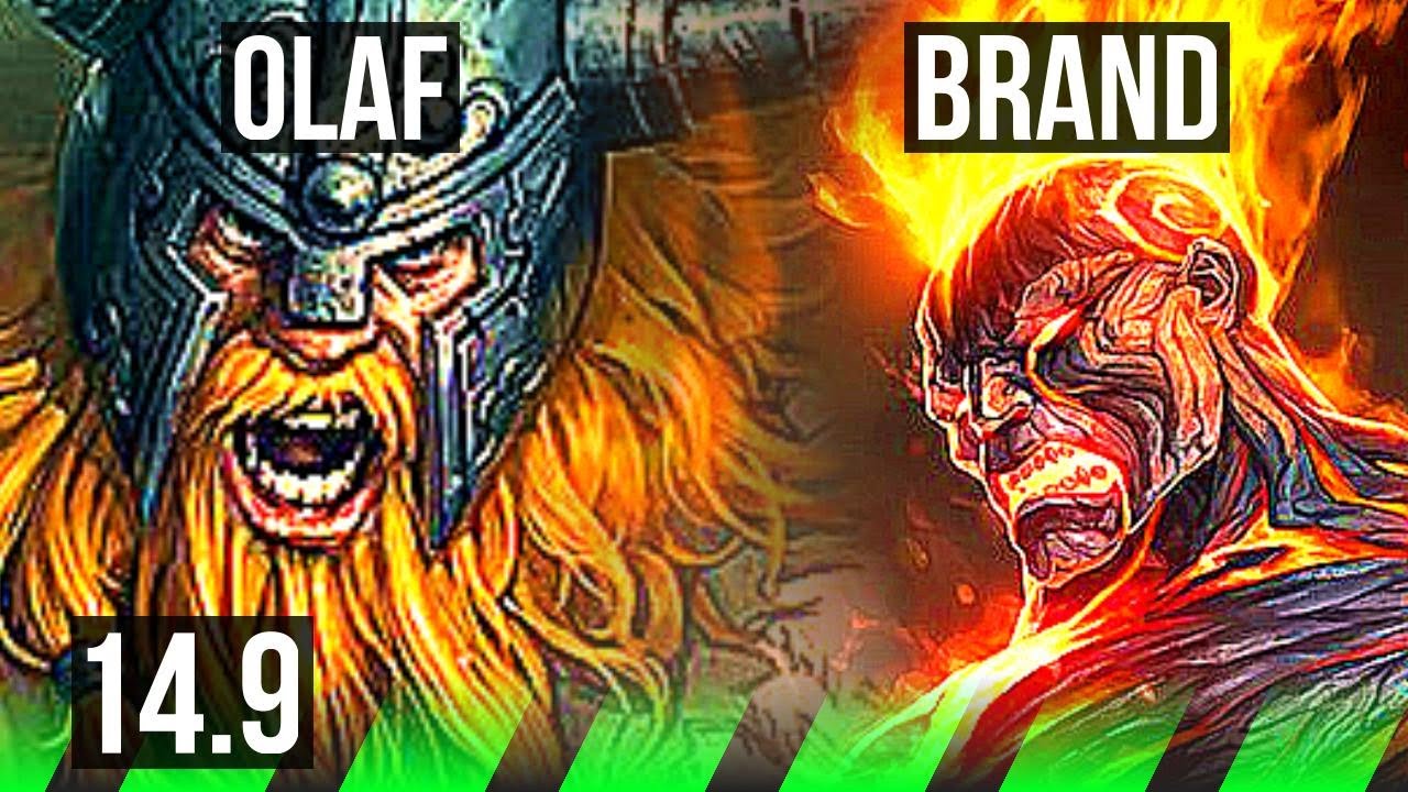 OLAF vs BRAND (JGL) | 7/1/2, 600+ games | EUW Master | 14.9 - YouTube