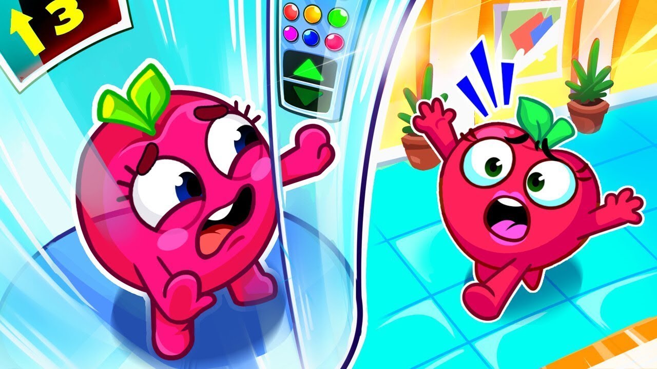 Dont Jump In Elevator 😲⛔ Daily Safety Tips for Kids ⛑ by VocaVoca ...