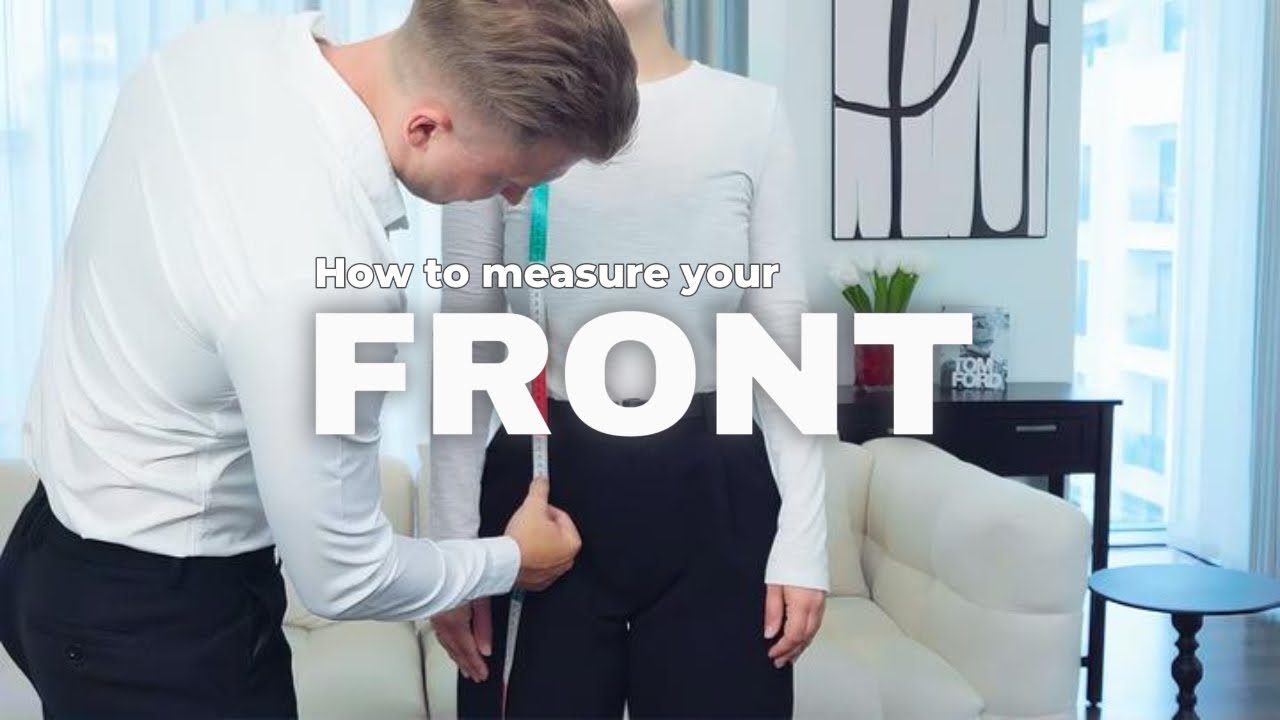 9. How to measure your Front length (Jacket) - YouTube