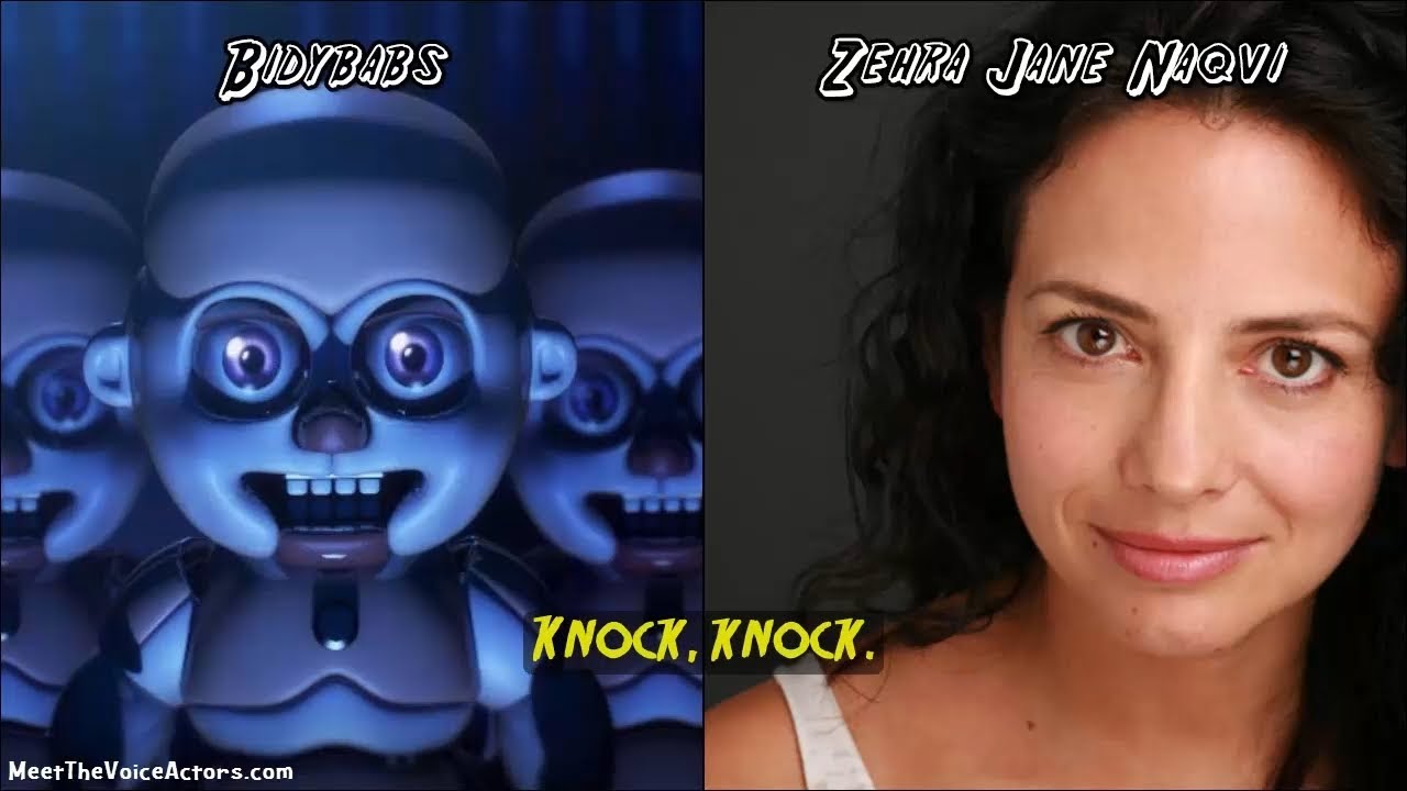 BidyBabs All Voice Lines in Five Nights At Freddy's Sister Location ...