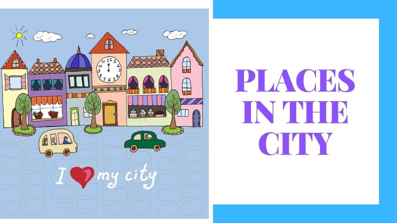 PLACES IN THE CITY | Vocabulary | Aprende inglés gratis - YouTube
