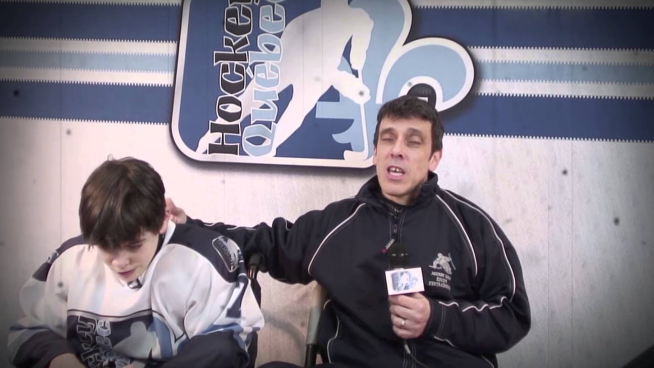 Hockey sur luge - Mathieu Auclair - YouTube