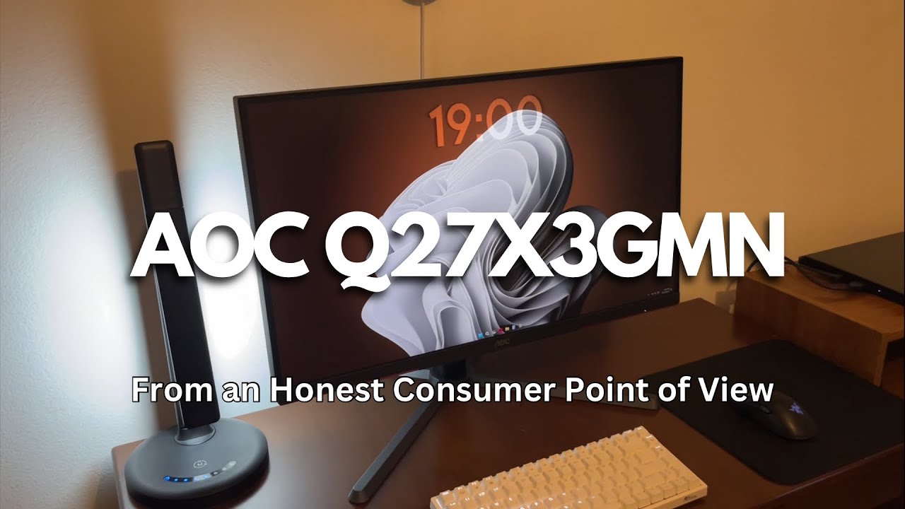 AOC Q27X3GMN Review | Honest Everyday Consumer - YouTube