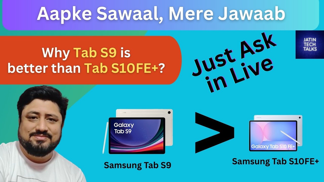 Best tab for students under 30000 | moto pad 60 pro vs samsung s9 fe ...