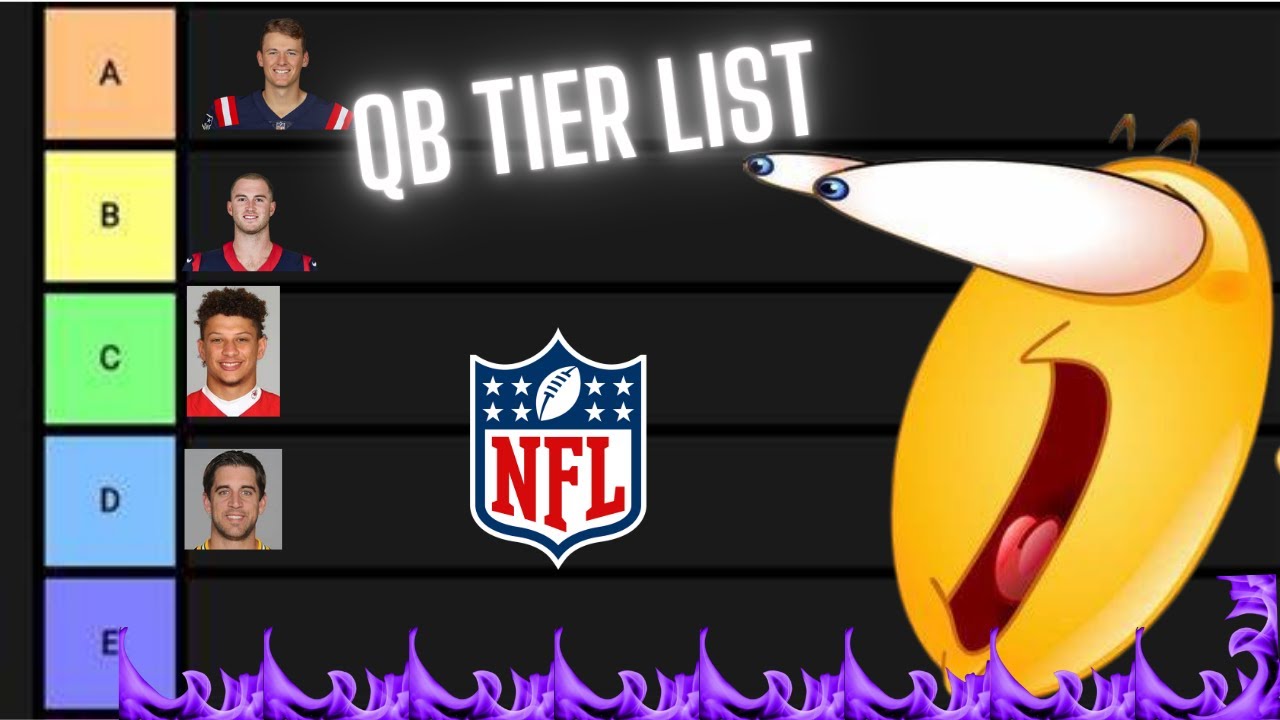 The ULTIMATE NFL QB Tier List (EVERY QUARTERBACK) - YouTube