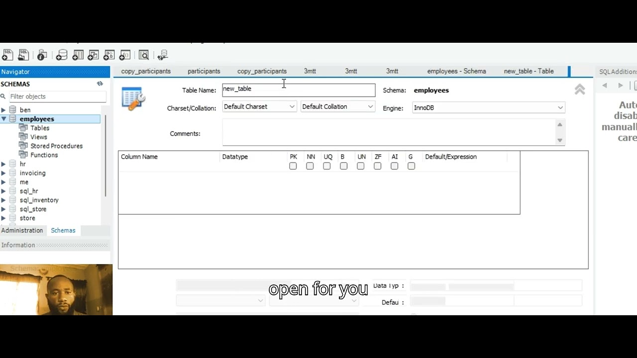 How To Create A Database On Mysql Workbench With Using Codedatabase 3581