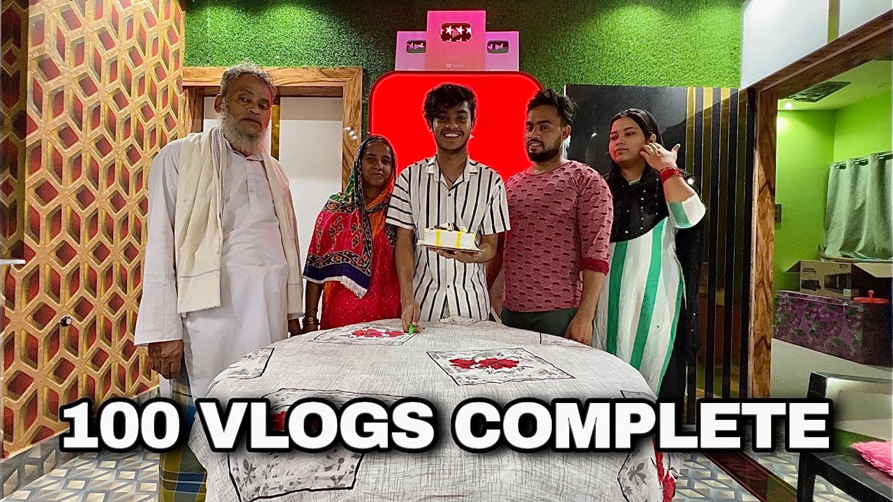 Finally 100 Days = 100 Vlogs Complete Hogya 🔥 - YouTube