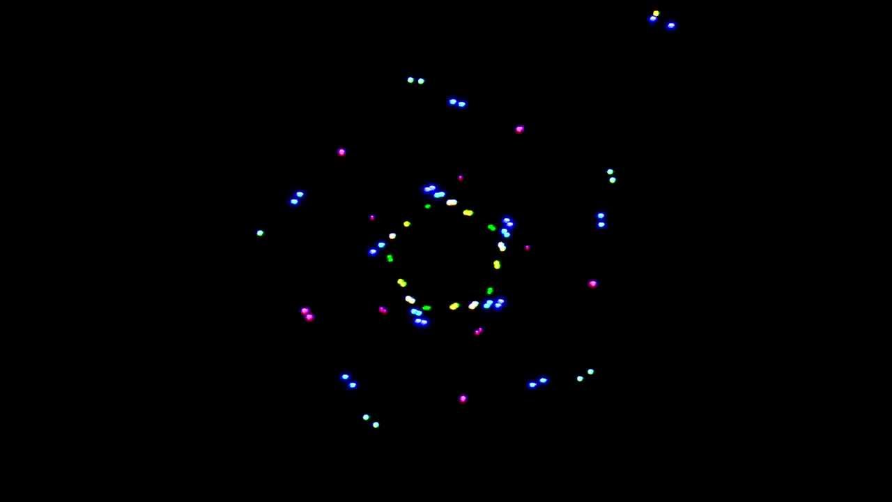 revolutions abstract laser show - YouTube