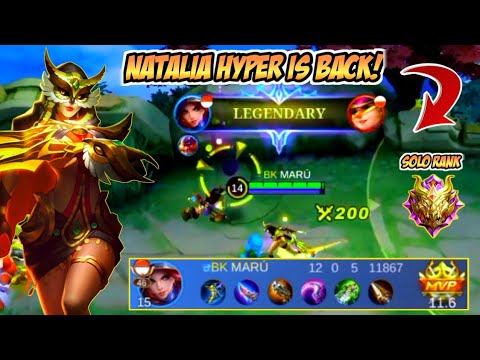 NATALIA HYPER IS BACK LOCK CORE MUSUH SAMPE PUSING BUILD NATALIA TOP 1 ...