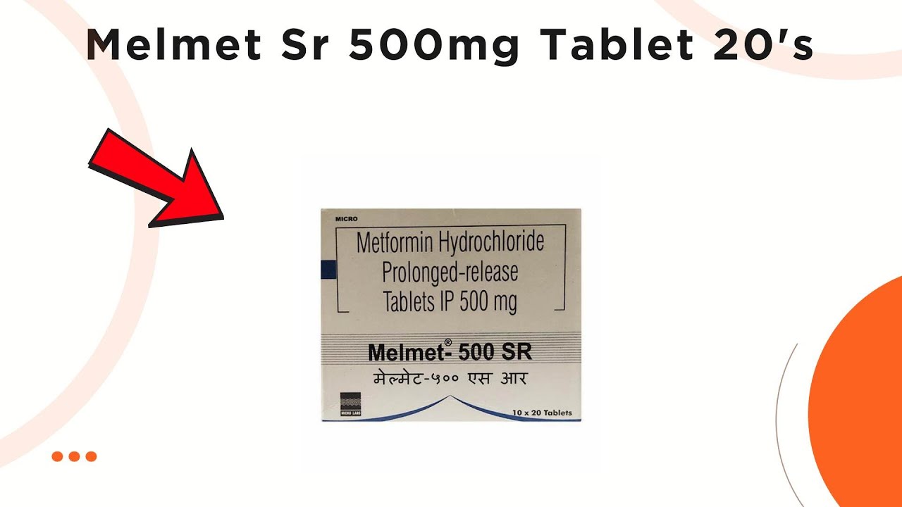 Melmet Sr 500mg Tablet Uses | Side Effects & Dosage - YouTube