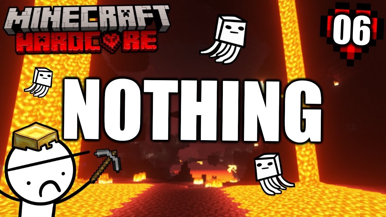 MY NETHER IS EMPTY?! - Minecraft Hardcore #6 - YouTube