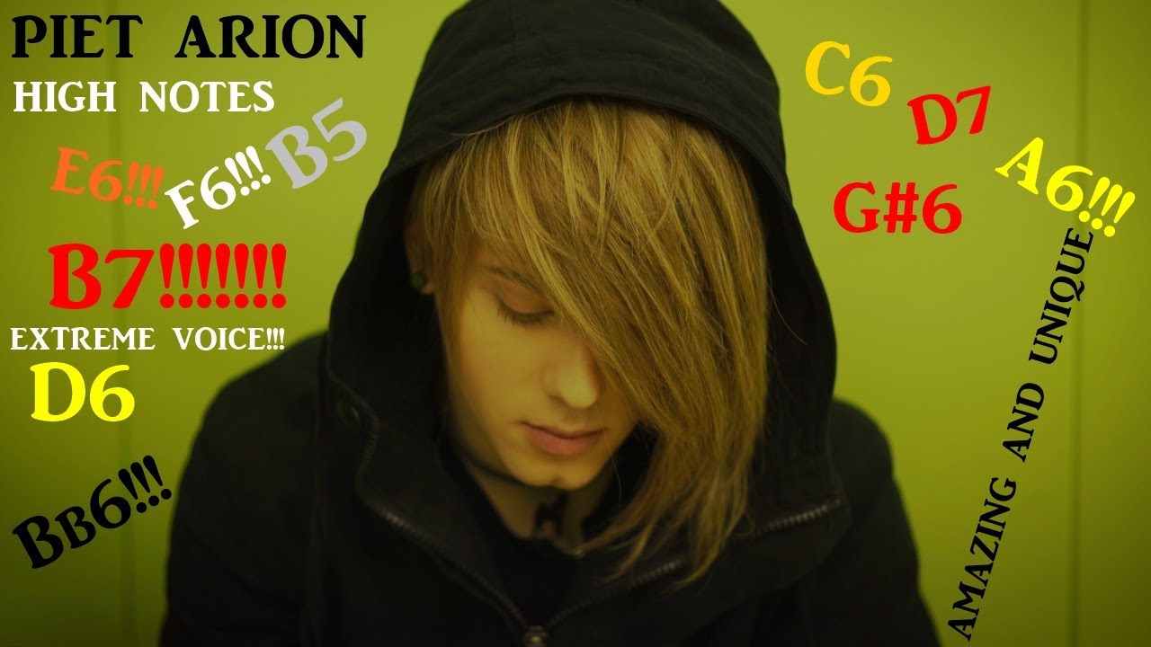 Piet Arion Extreme High Notes for a Male! - YouTube
