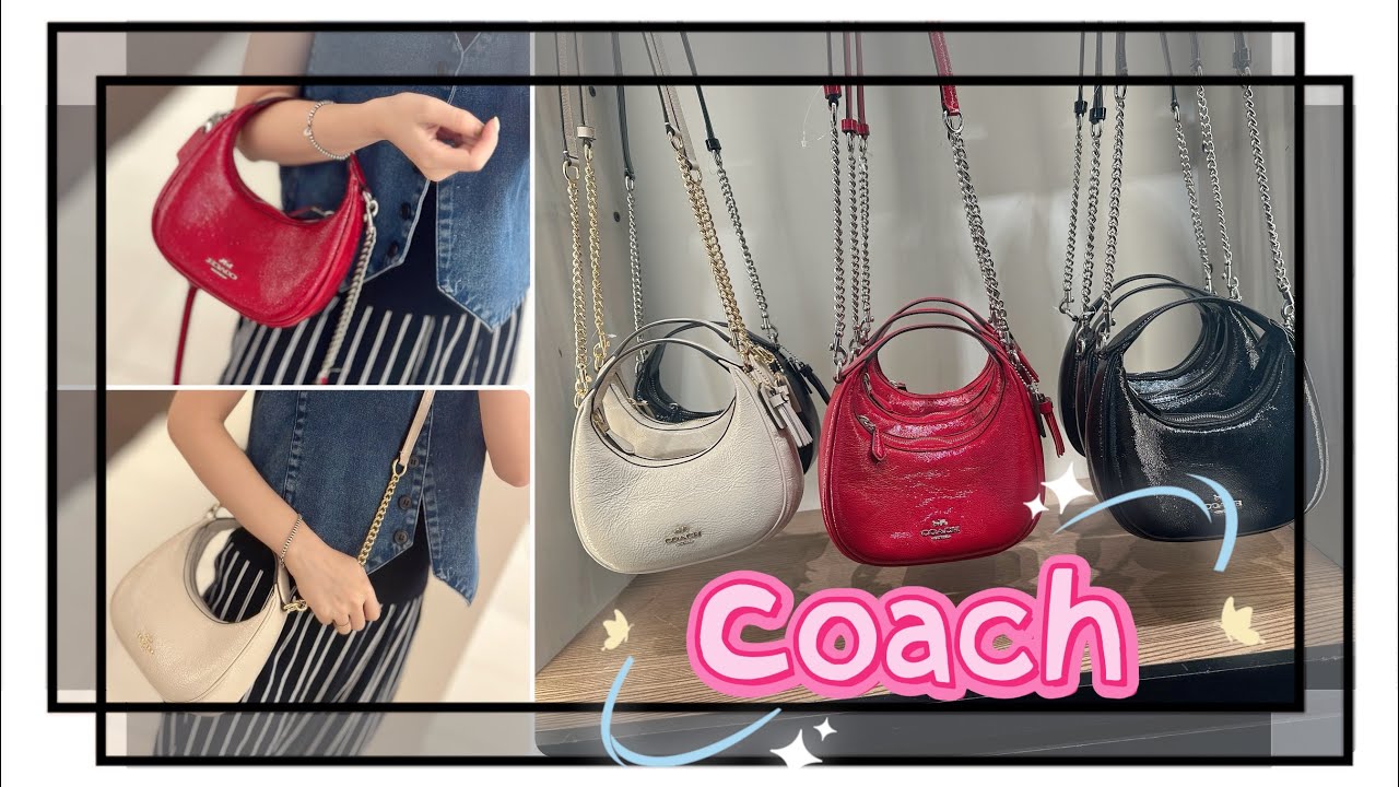 Coach outlet Carmen Mini Crossbody Bag - YouTube
