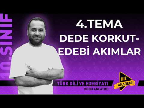 10.SINIF EDEBİYAT - 4.TEMA DEDE KORKUT-HALK HİKAYELERİ  (MAARİF MODEL) 📌PDF DERS:17