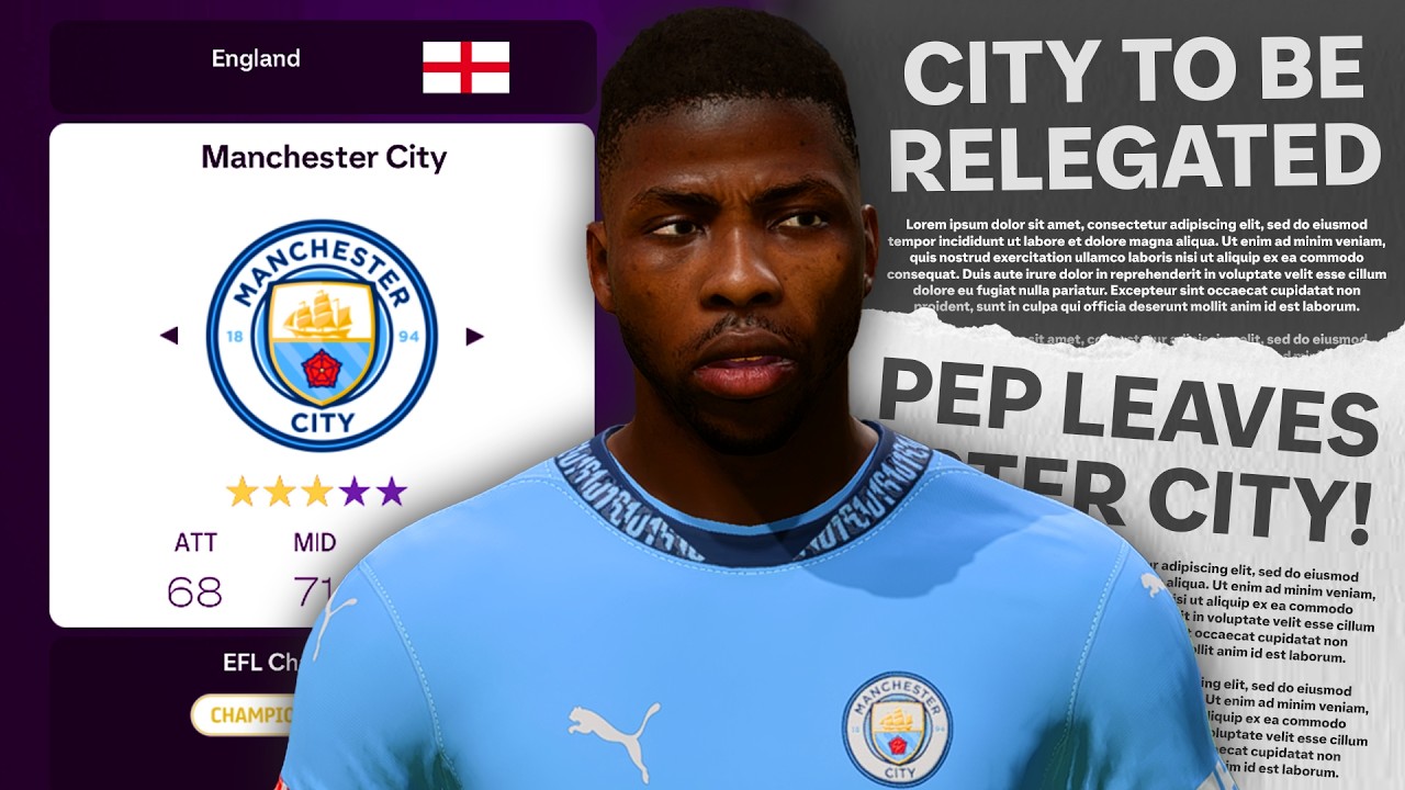 I Rebuilt Man City After Violating 115 Charges... - YouTube