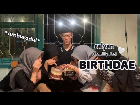 VLOG PAUS || birthday warga wargi paus 🐳🩵