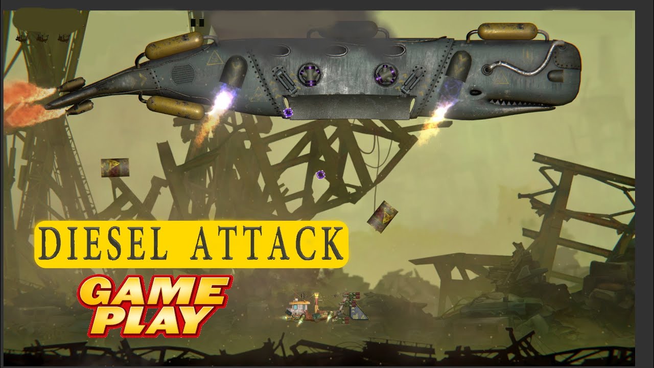 Diesel Attack ★ Gameplay ★ PC Steam game 2020 ★ Ultra HD 1080p60FPS ...