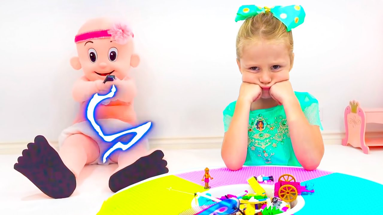 Nastya And The Friendship Story With A Huge Doll Youtube
