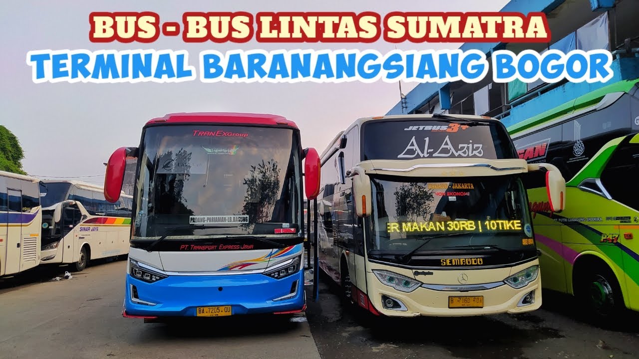 Banyak Pilihan Bus - Bus Lintas Sumatera di Terminal Baranangsiang ...