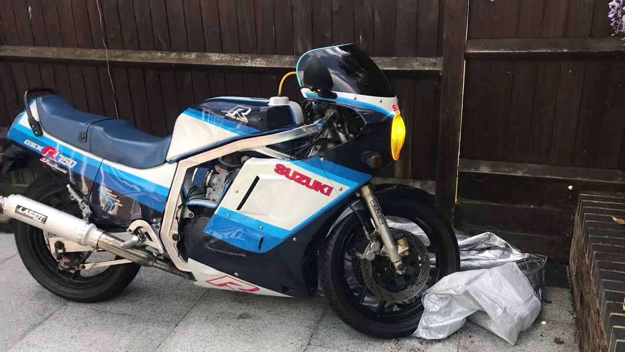 Suzuki GSXR 750 G 1986 Slabby Slabside - YouTube