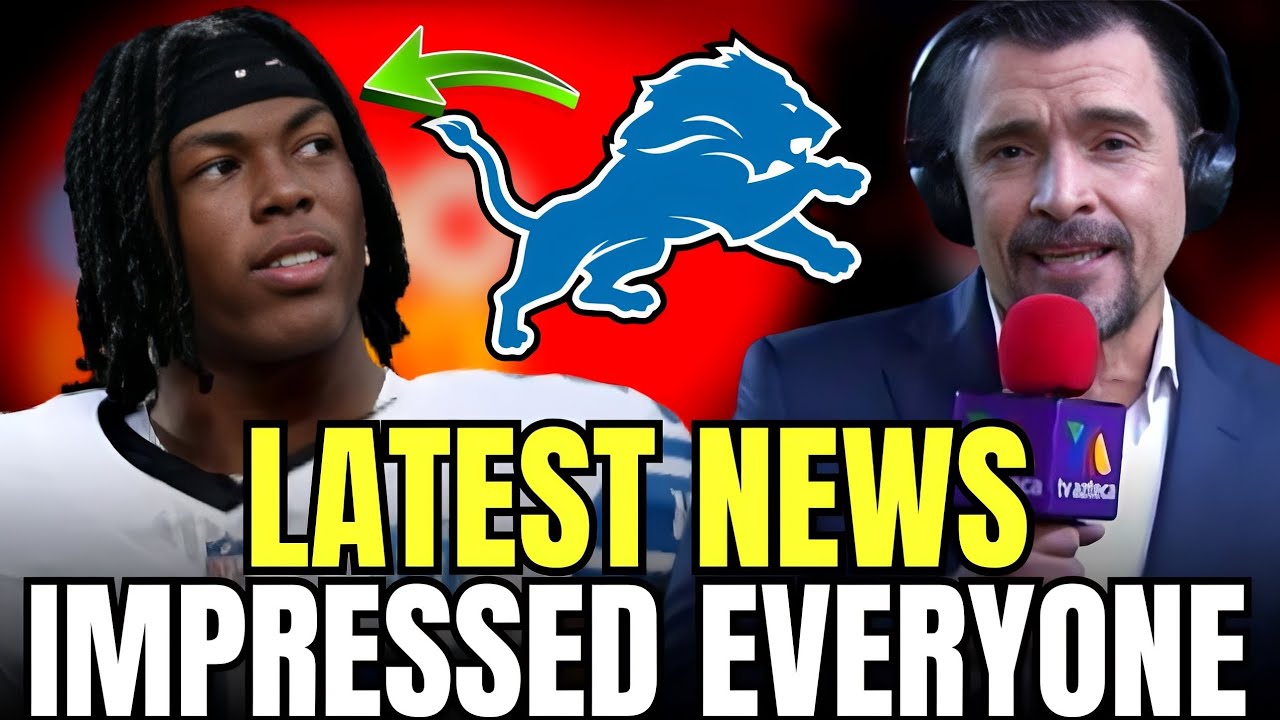 🔴BREAKING NEWS: LIONS FANS WERE IMPRESSED BY THIS. LIONS NEWS NFL - YouTube