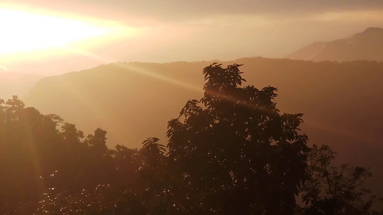 view from sinji to kalimpong - YouTube
