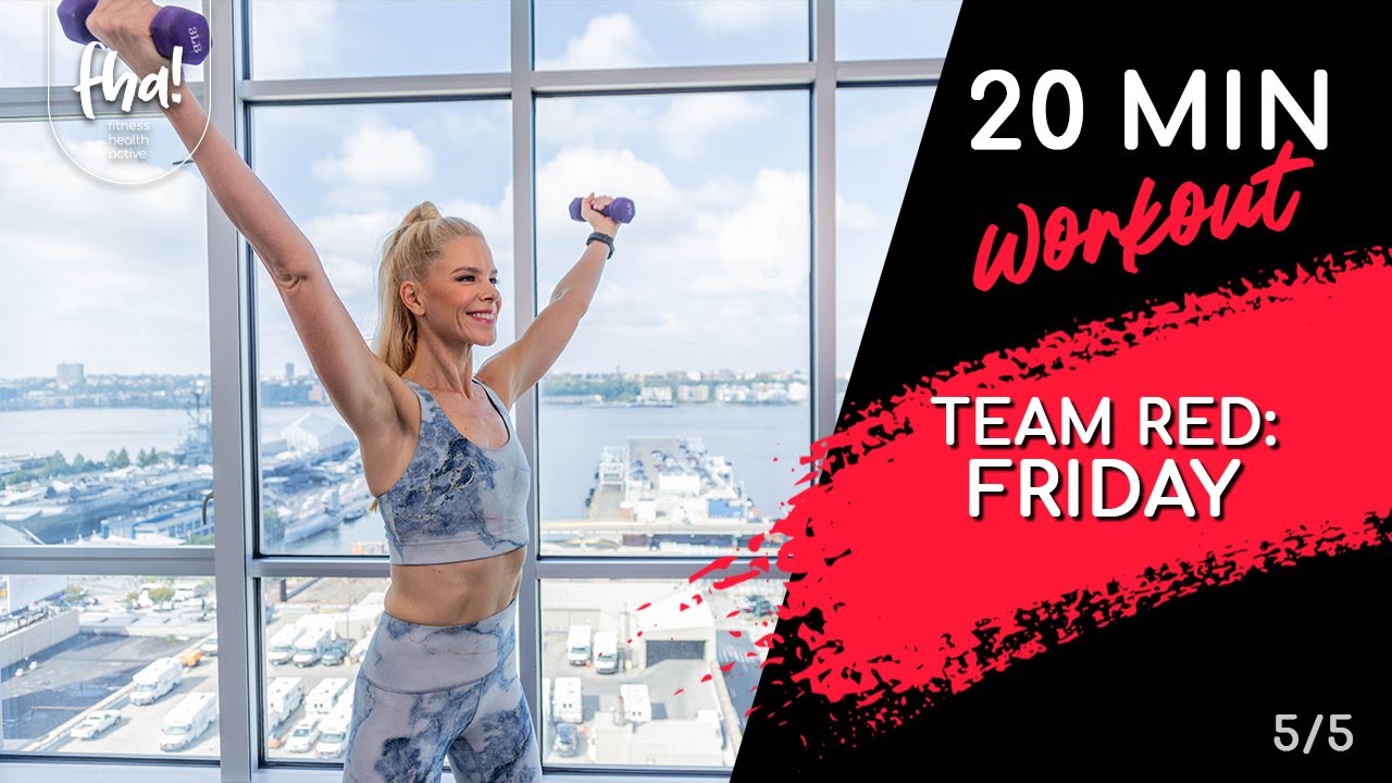 20min Weighted movement workout / Team Red - YouTube