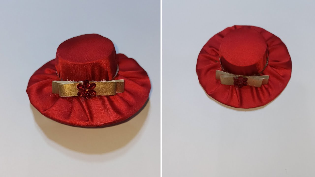 Easy Beautiful Cap Craft || DIY || Homemade Cap ideas - YouTube