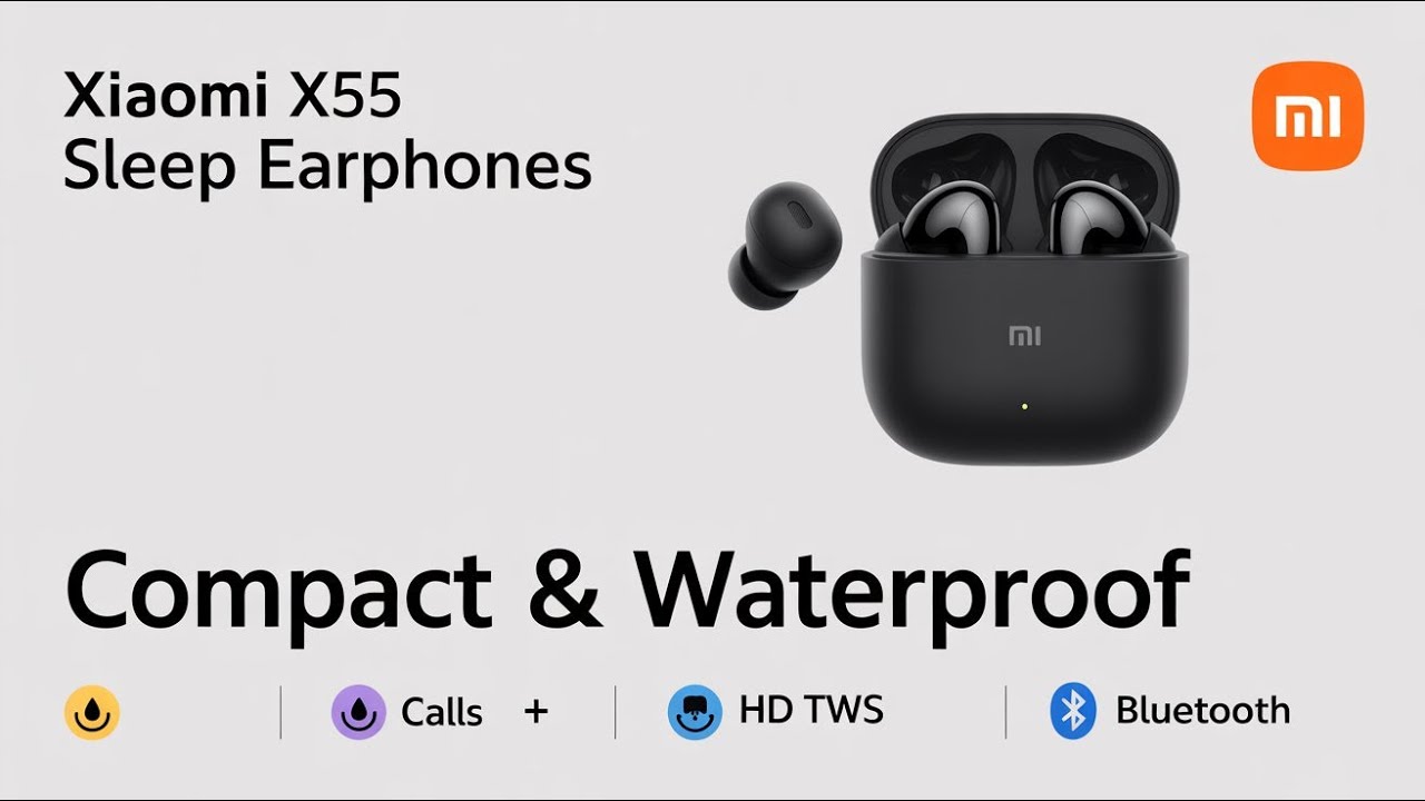 XIAOMI X55 Sleep Earphones Review | Compact Wireless TWS Earbuds with ...